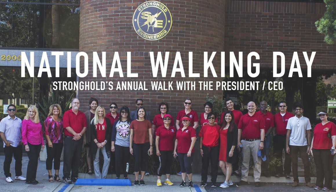 2017 National Walking Day at Stronghold Engineering