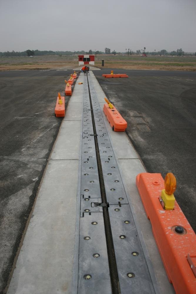 Aircraft Arresting Barrier System, March Air Reserve Base - Stronghold ...