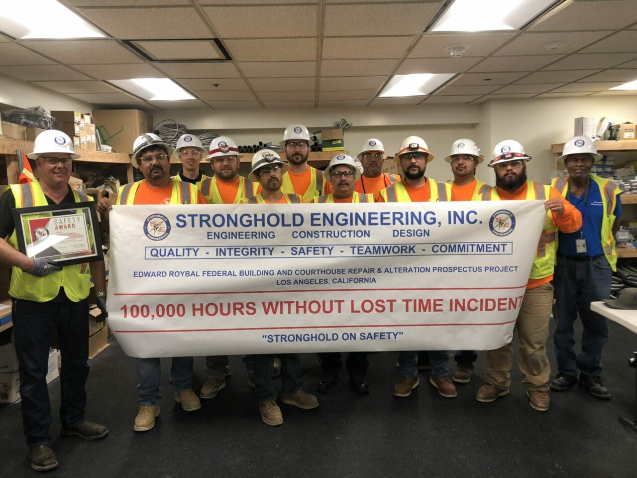 Stronghold Achieves STEP Platinum - Stronghold Engineering