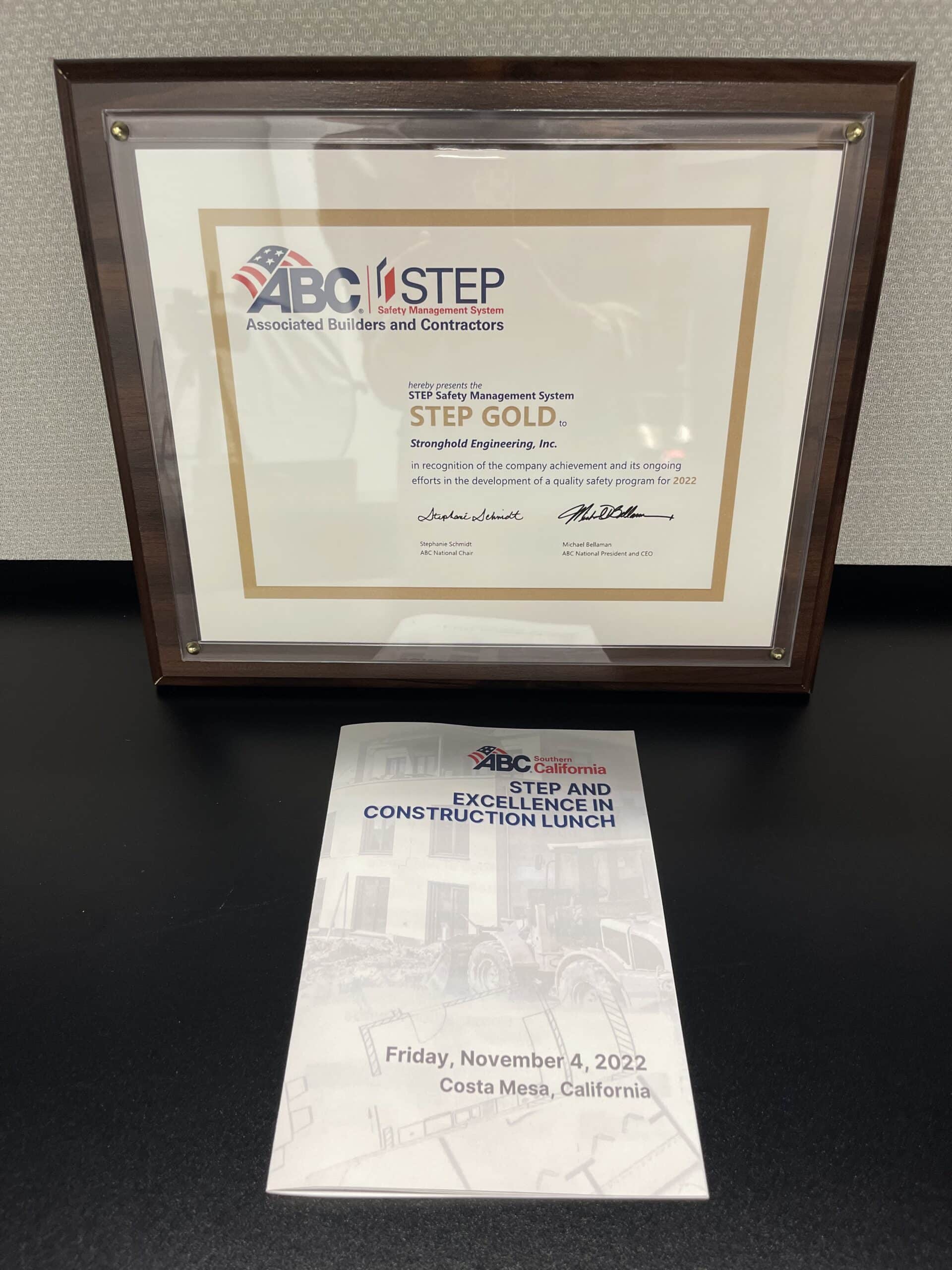 2022 ABC Regional Excellence in Construction Awards & STEP Gold ...