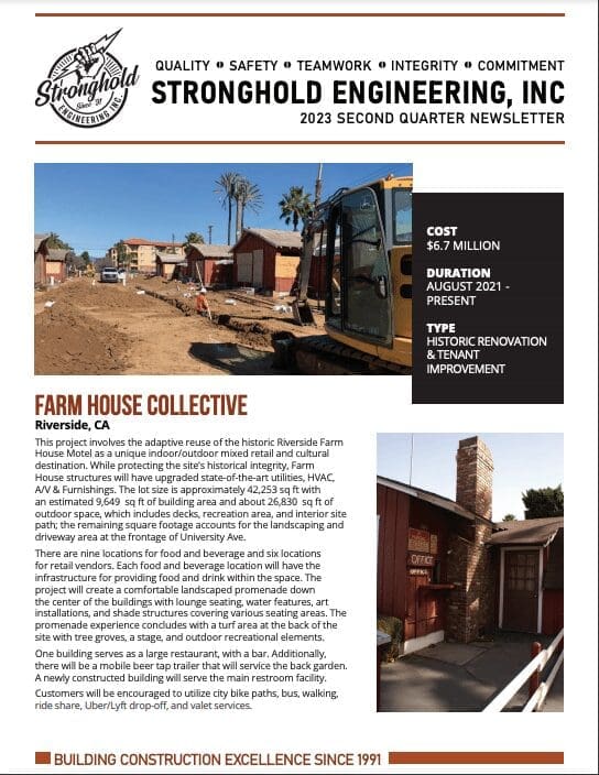 Join Stronghold Engineering, a Best Place to Work for 30+ Years