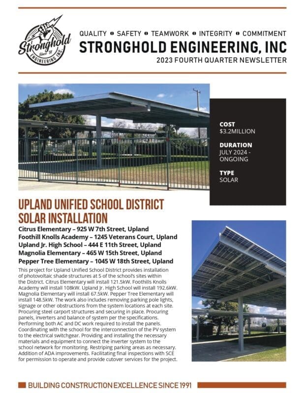 Join Stronghold Engineering, a Best Place to Work for 30+ Years