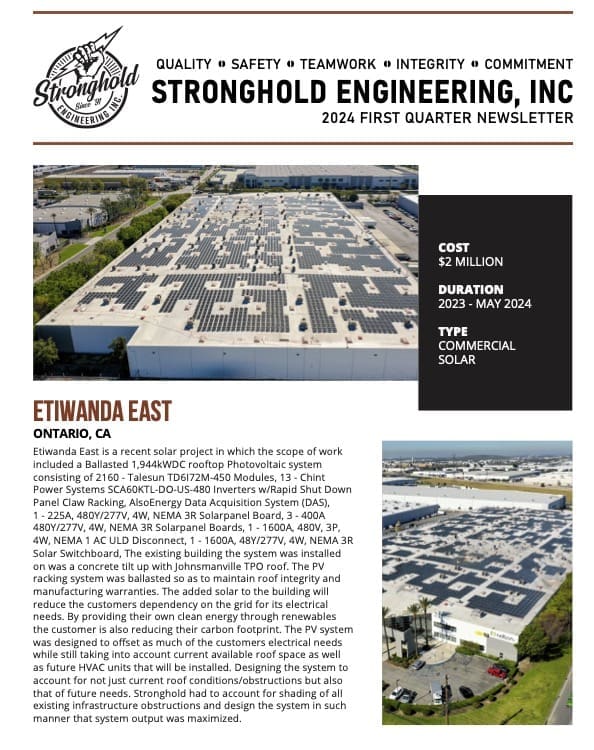 Join Stronghold Engineering, a Best Place to Work for 30+ Years
